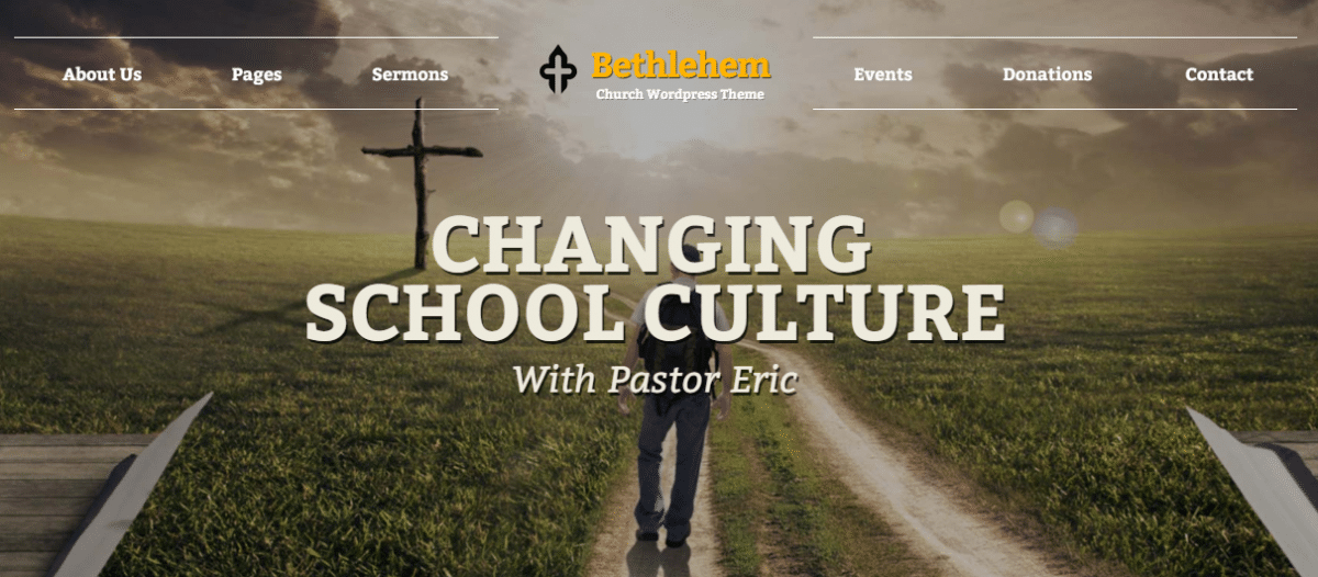 WordPress Church Theme And Non - Profit WordPress Themes