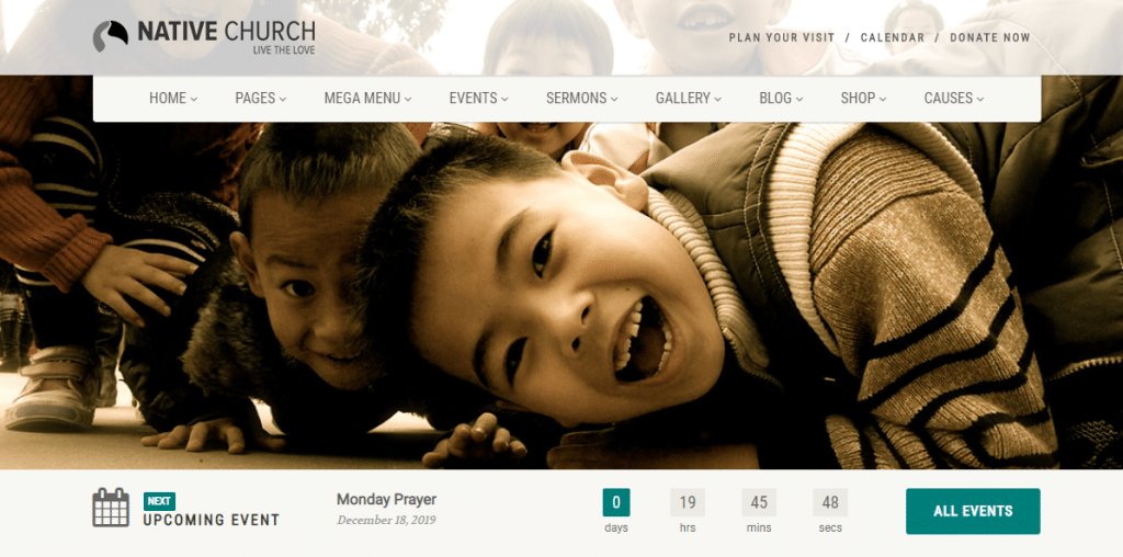 WordPress Church Theme And Non - Profit WordPress Themes